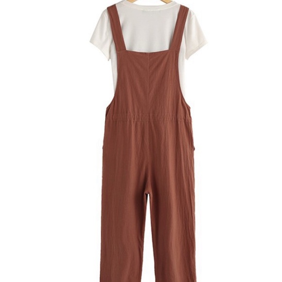 Chic Nation | Jeans | Linen Jumpsuit Overalls | Poshmark